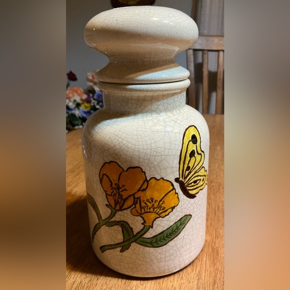 Source Unknown | Kitchen | Vintage Signed Jar With Lid | Poshmark